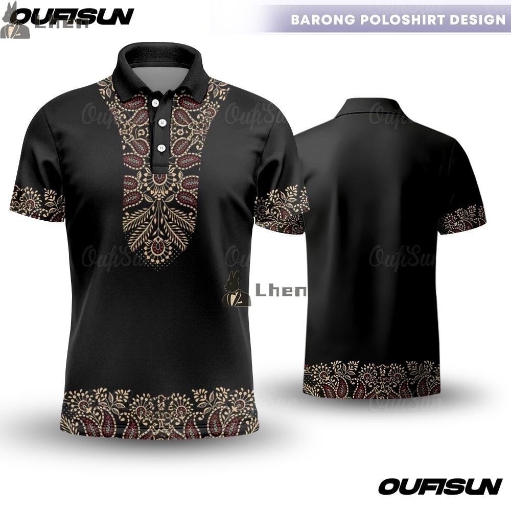 Polo Barong For Men Modern 2025 Asean Attire For Men Vintage Ethnic ...