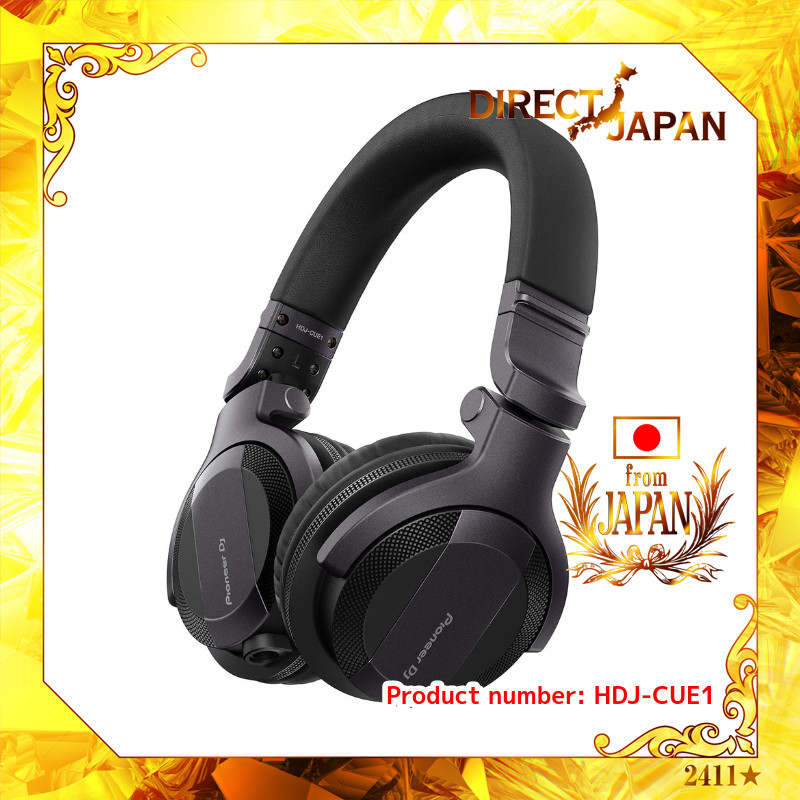 Pioneer DJ DJ Headphones HDJ-CUE1 Dark Silver 3.5mm Jack 215g | Shopee ...
