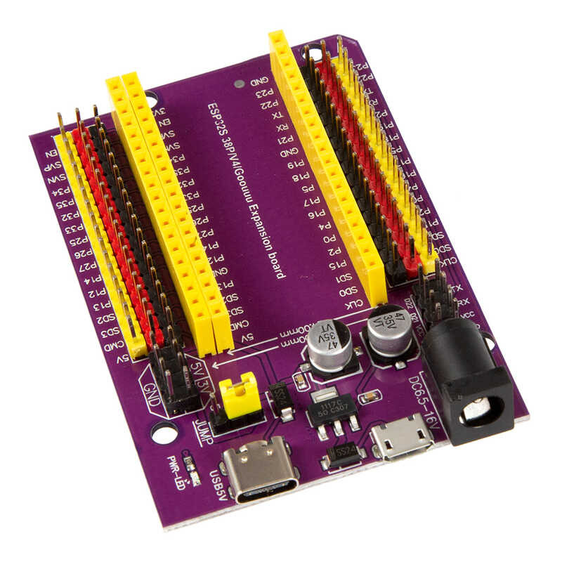 ESP32S 38pin Purple Expansion Board IoT Development NodeMCU-32S Lua ...