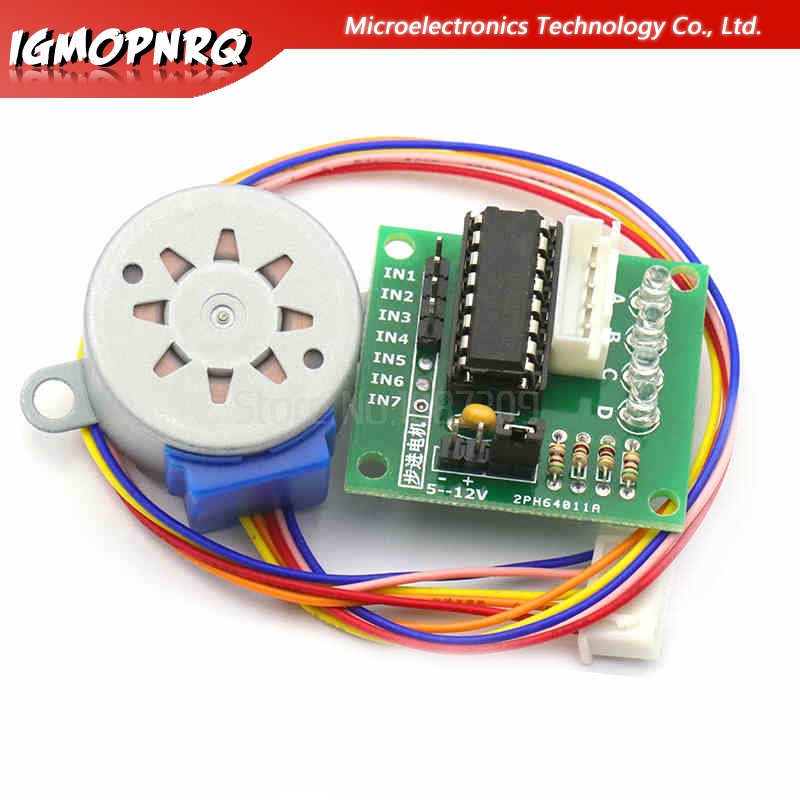 1pcs 5V 4 Phase Stepper Step Motor + Driver Board ULN2003 with drive ...