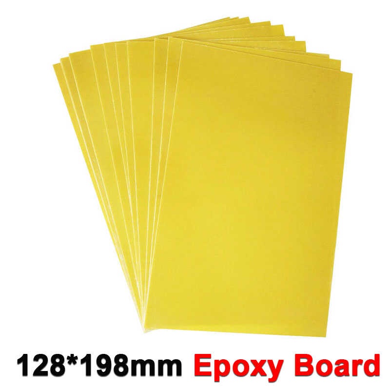 128*198mm 3240 Epoxy Board Circuit Insulation Board Fiberglass ...