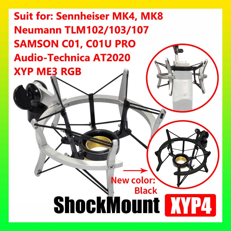 XYP Metal Spider Shockmount Para Sa At2020 C01 C01u Pro 4 Microphone 8 ...