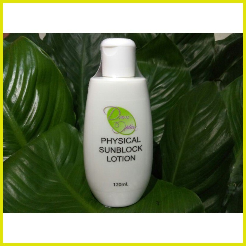 Derm Options Physical Sunblock Lotion 120ml | Shopee Philippines