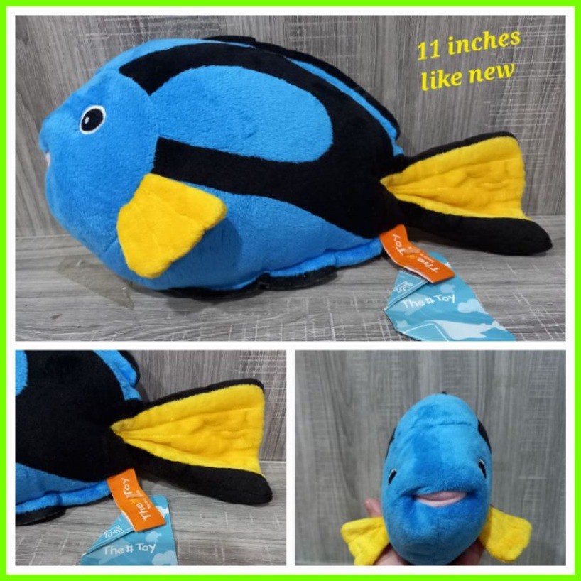 ๑ ♀ Disney Finding characters nemo Dory Gill Flounder plush toy ...