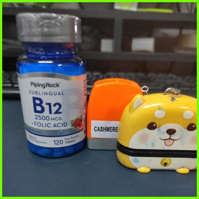 ∈ B12 2500 mcg + Folic Acid 400 mcg, 120 Fast Dissolve Tablets | Shopee ...