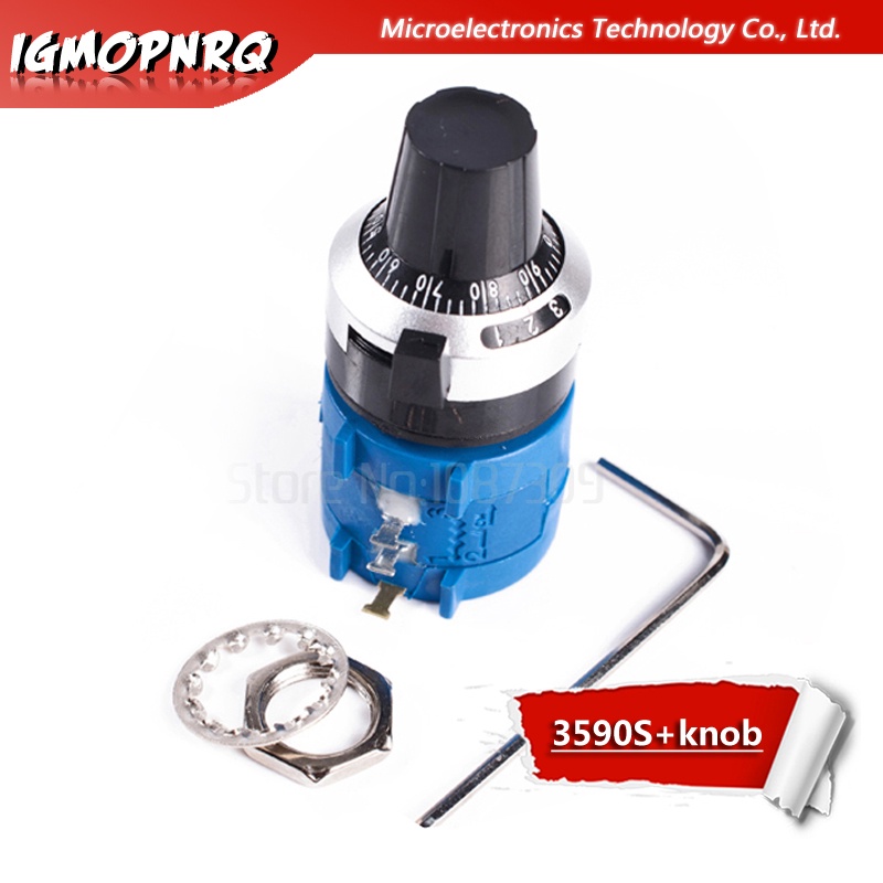 3590S-2 3590S Precision Multiturn Potentiometer 10 Ring Adjustable ...