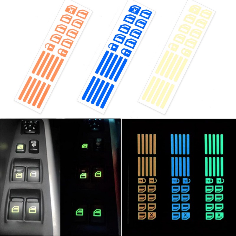 [ Featured ] Door Window Lift Control Panel Decals / Auto Interior Fake ...