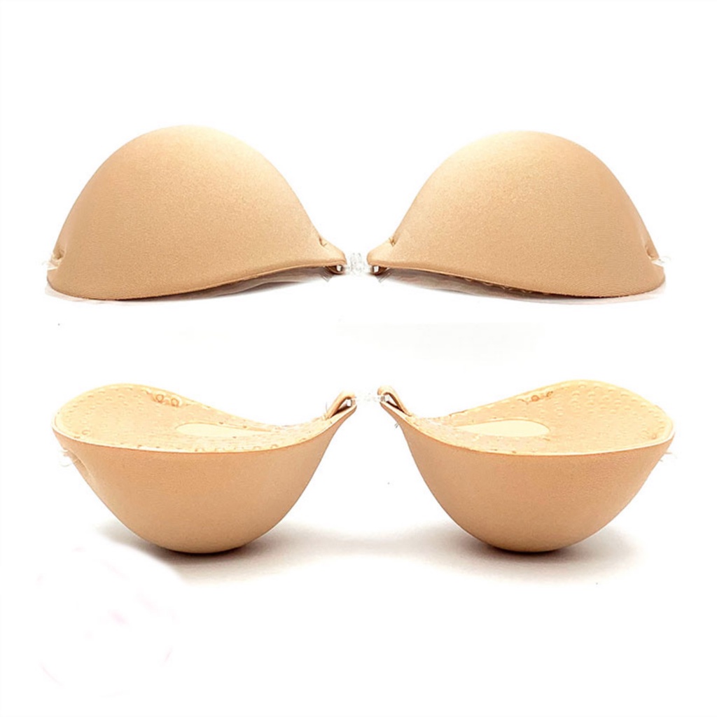 ZXYOUPING Push Up Bra Strapless，5cm Thick Adhesive Bra Padded，Nipple ...