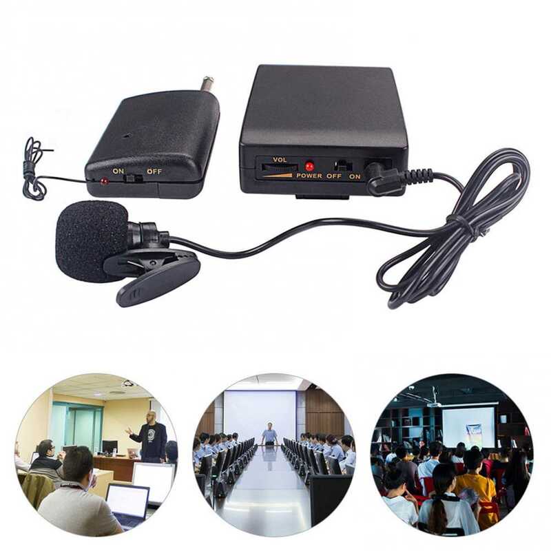 95cm Long Wireless Microphone Mini Wireless Receiver Microphone 20m ...