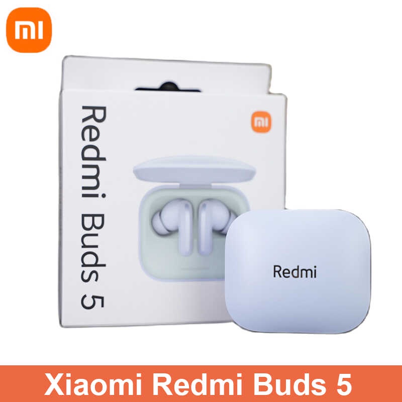 Xiaomi Redmi Buds 5 Earphone TWS Bluetooth 5.3 Headset Noise ...