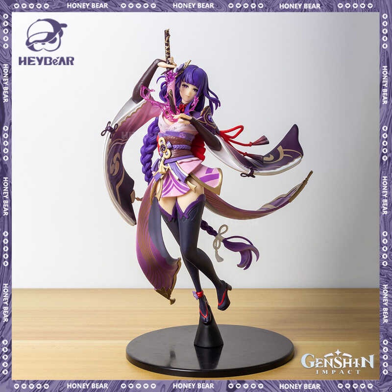 Genshin Impact Figure Beelzebul Anime Figures Raiden Shogun Figure ...