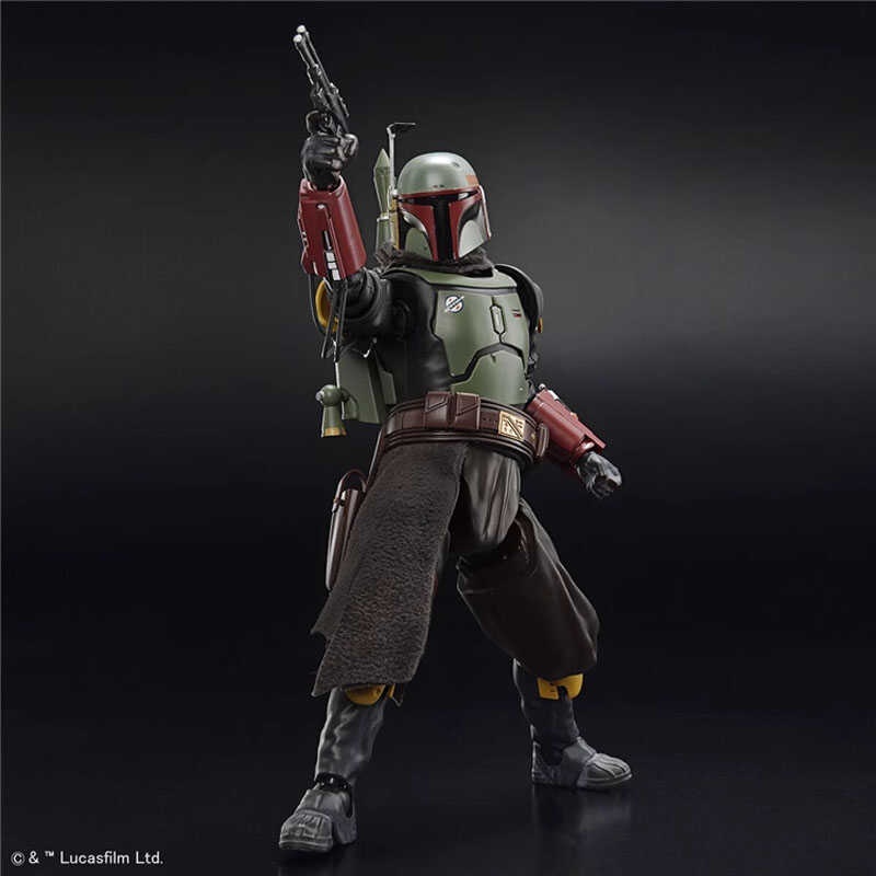 ndai Genuine Figure Star Wars Ang Mandalorian Model Kit Boba Fett Ang ...