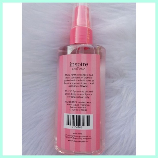 50%OFF Red Logo Inspire For Her, Body Spray (100ml) | Shopee Philippines