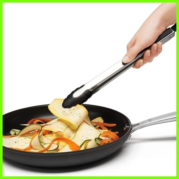 OXO Houseware Good Grips Locking Tongs w/ Nylon Heads - 12-inch ...