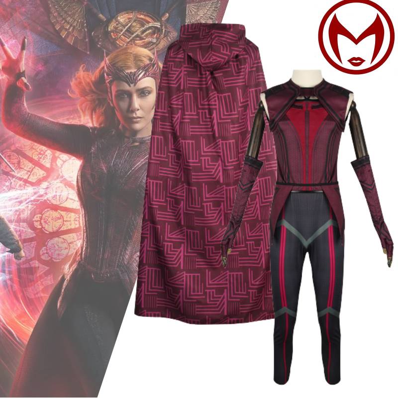 Stand Out In The Crowd With The Wanda Vision Scarlet Witch Cosplay ...