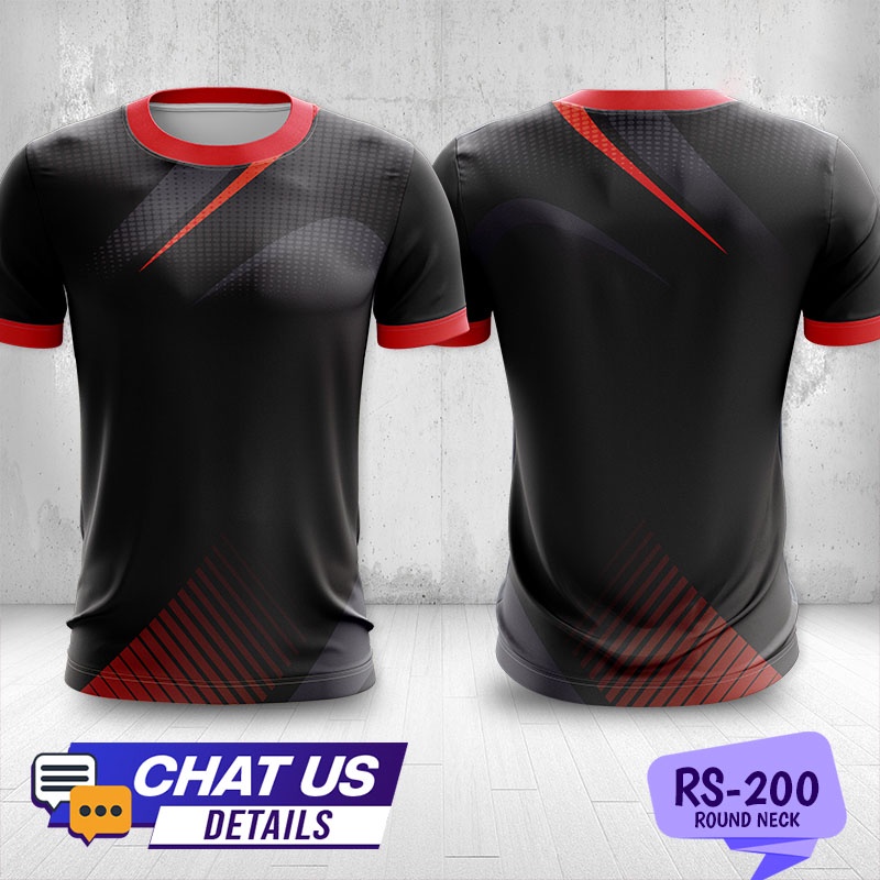 Transfer It Personalized FULL SUBLIMATION Red Black Design/Color ...