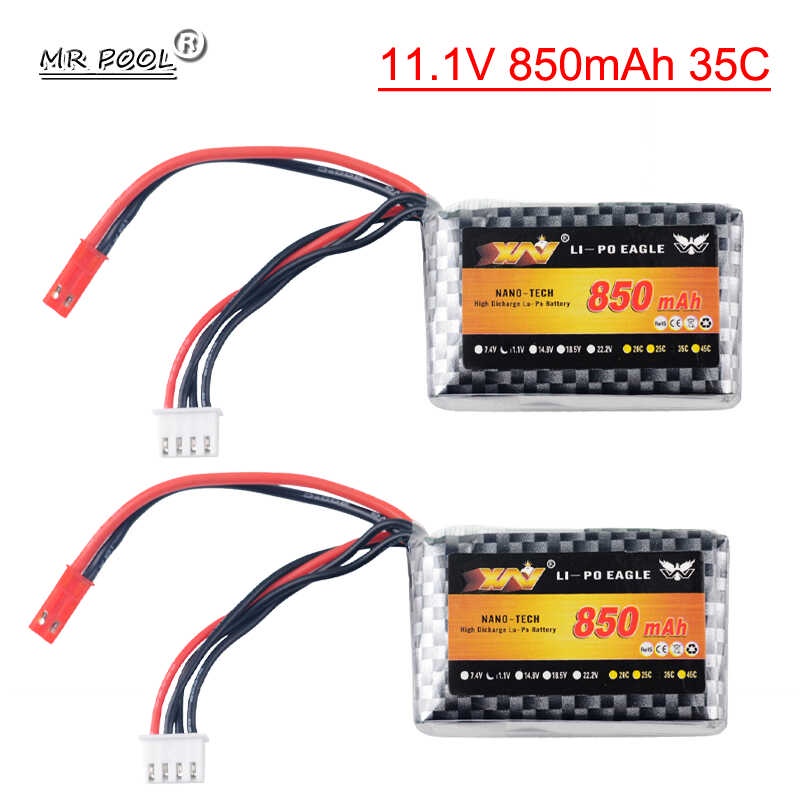 11.1v 850mah 35C Crossing hine Li-po Battery for unmanned aerial ...