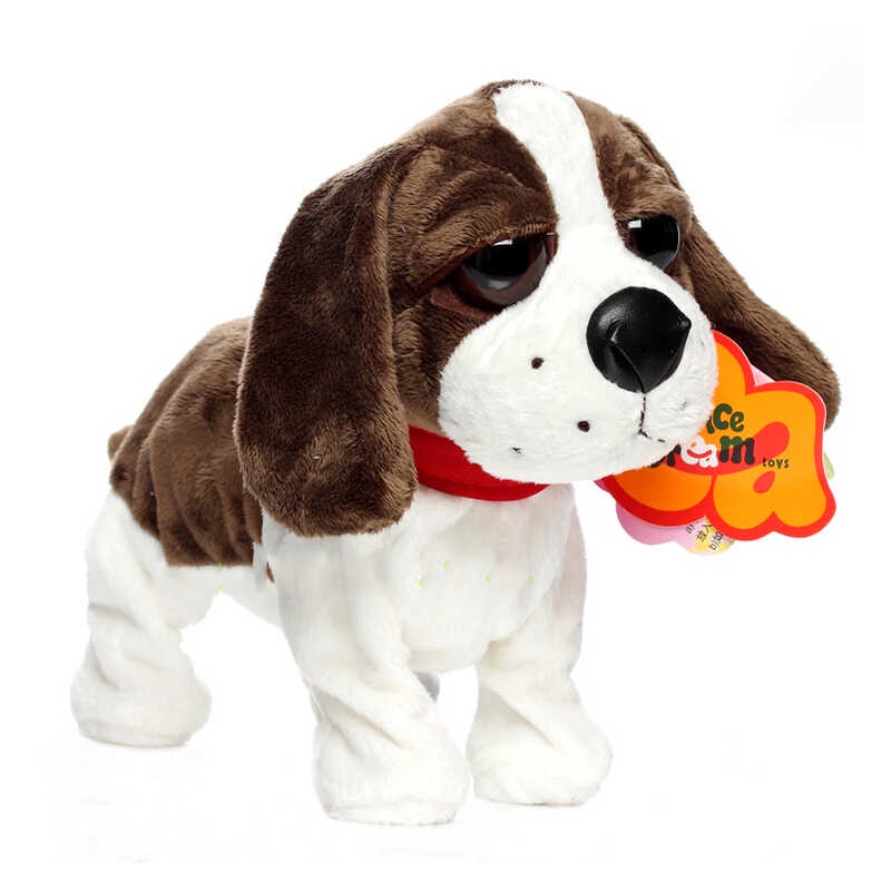 Pets Sound Control Robot Dogs Bark Stand Walk Cute Interactive Dog ...