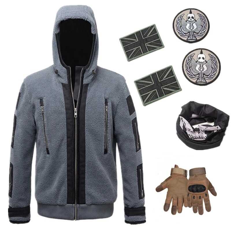 Call Of Duty 6 Cosplay Clothing Same Jacket Tf141 Team Uniform Ghost ...