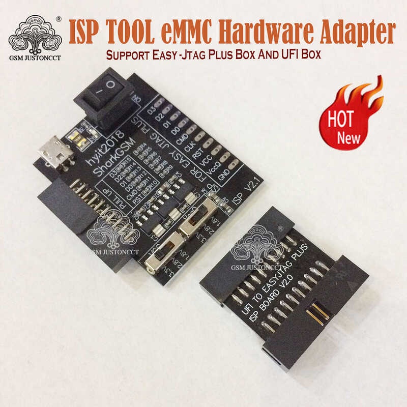 2022 ISP TOOL eMMC Hardware para sa Z3X Easy Jtag Plus Box at FUI Box ...