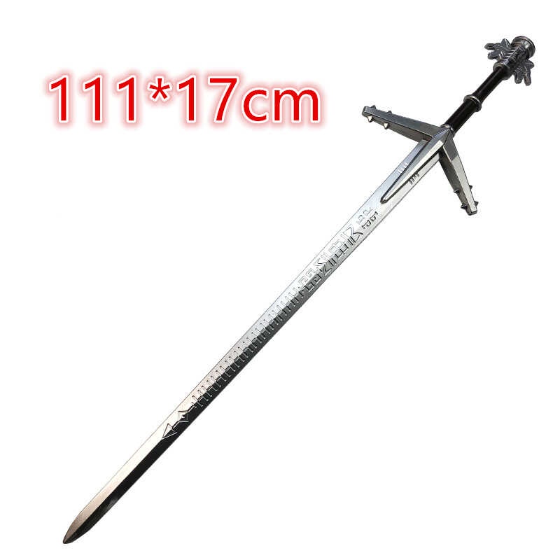 3 Wild Hunt Sword Aerondight Sword Arm Cosplay White Wolf Prop Role ...
