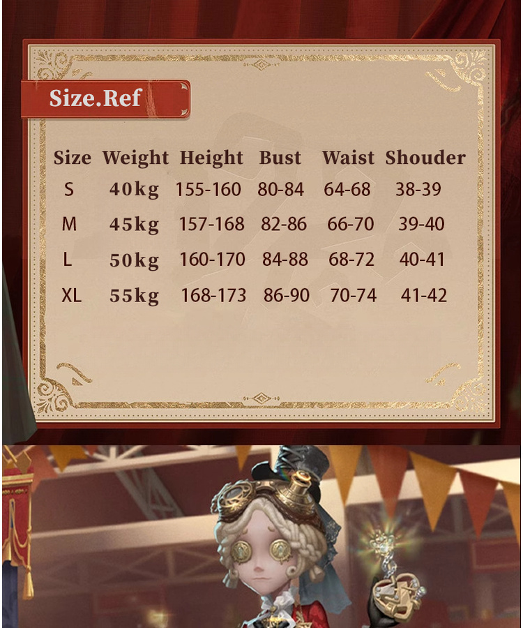 [Ready Stock] Identity V Cosplay Clothing Mechanic Heart Lock Tracy ...