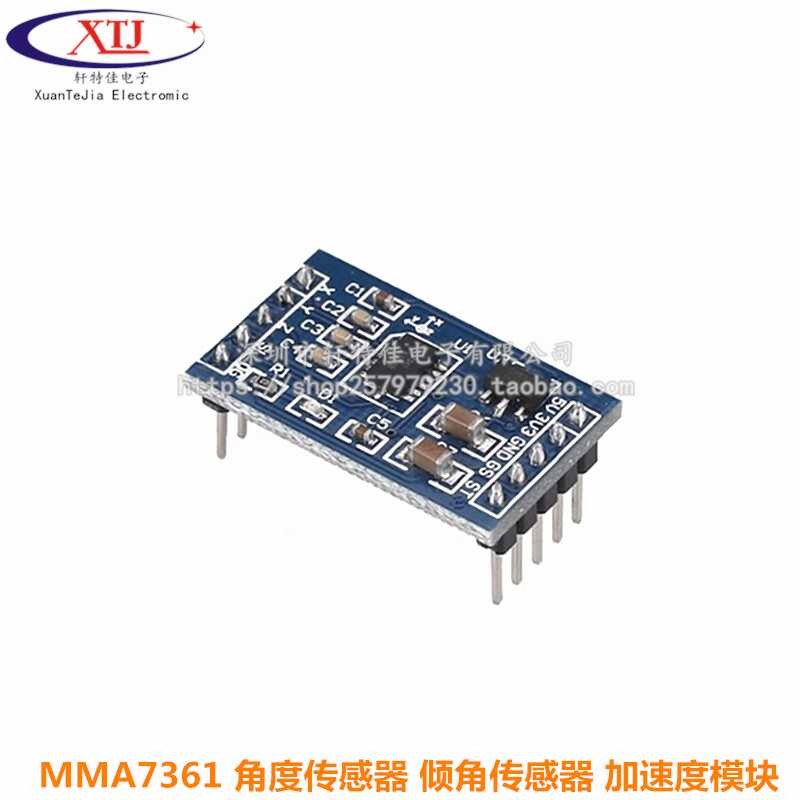 MMA7361 angle sensor tilt sensor acceleration module replaces MMA7260 | Shopee Philippines