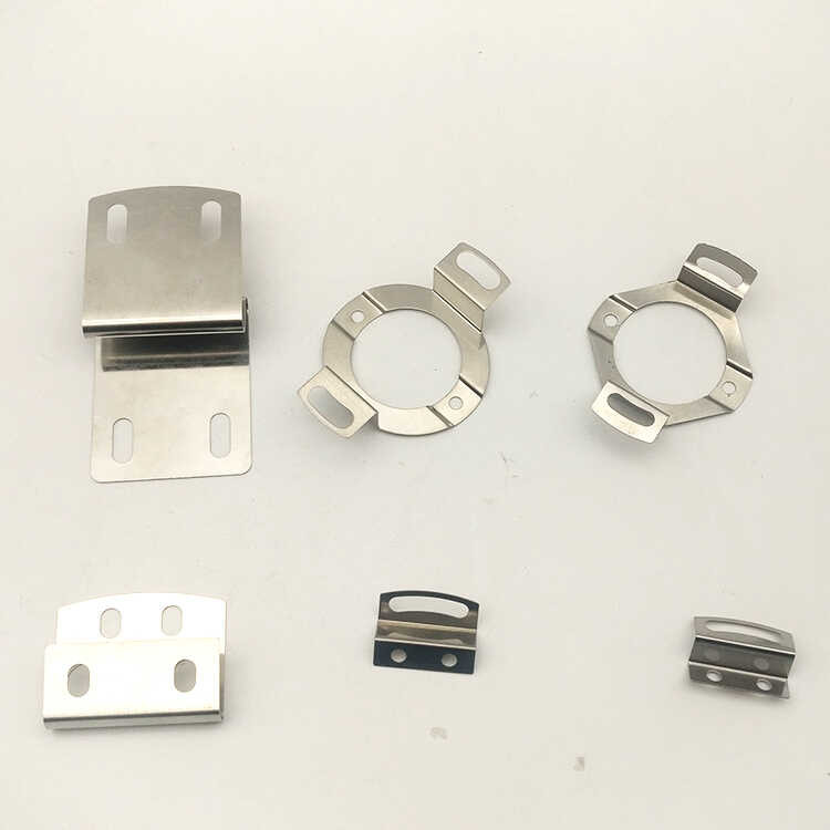 Special mounting plate for photoelectric rotary servo hollow shaft ...
