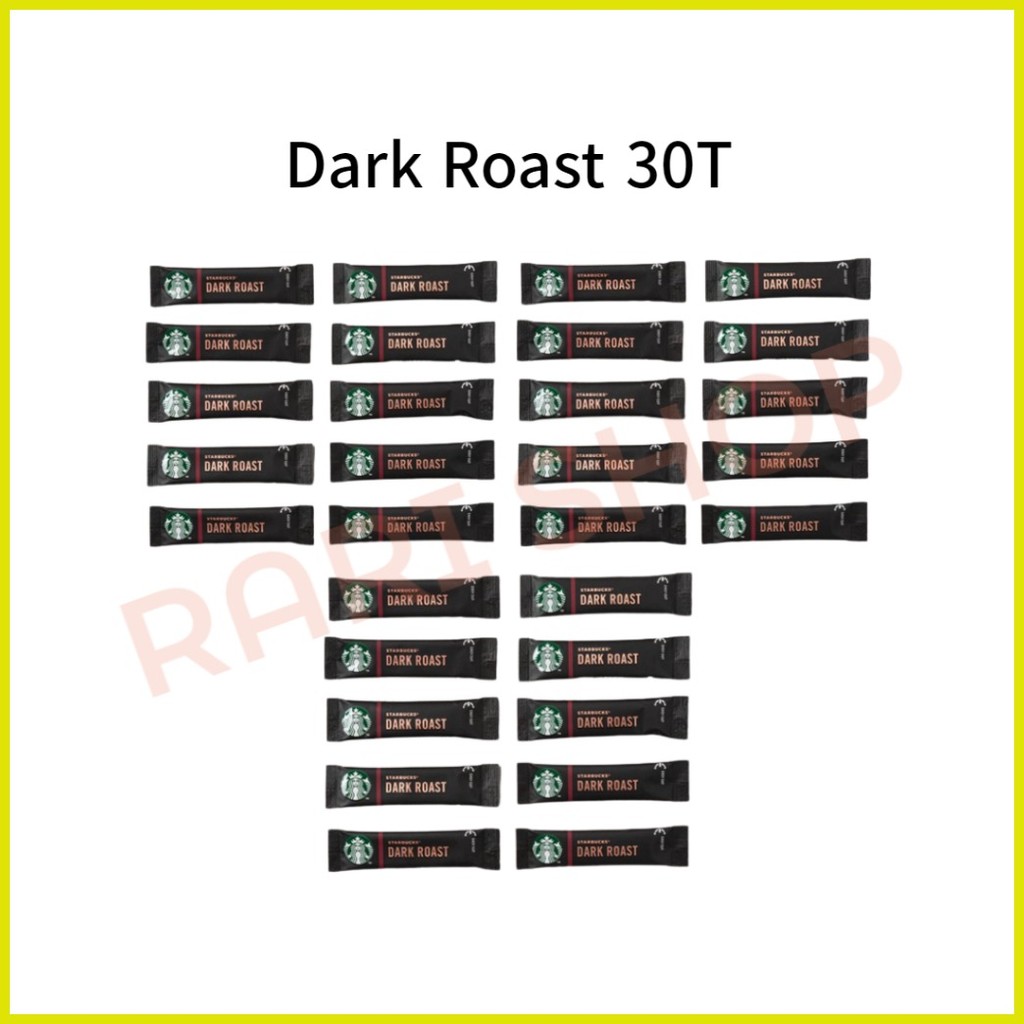 [Starbucks] Premium Instant Coffee Sticks Dark Roast ㅣ Medium Roast (10T/30T) | Shopee Philippines
