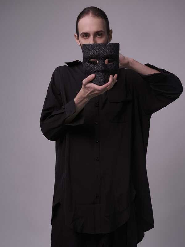 Butterfly Swallowtail Baroque Style Men's Full Face Modeling Stage ...