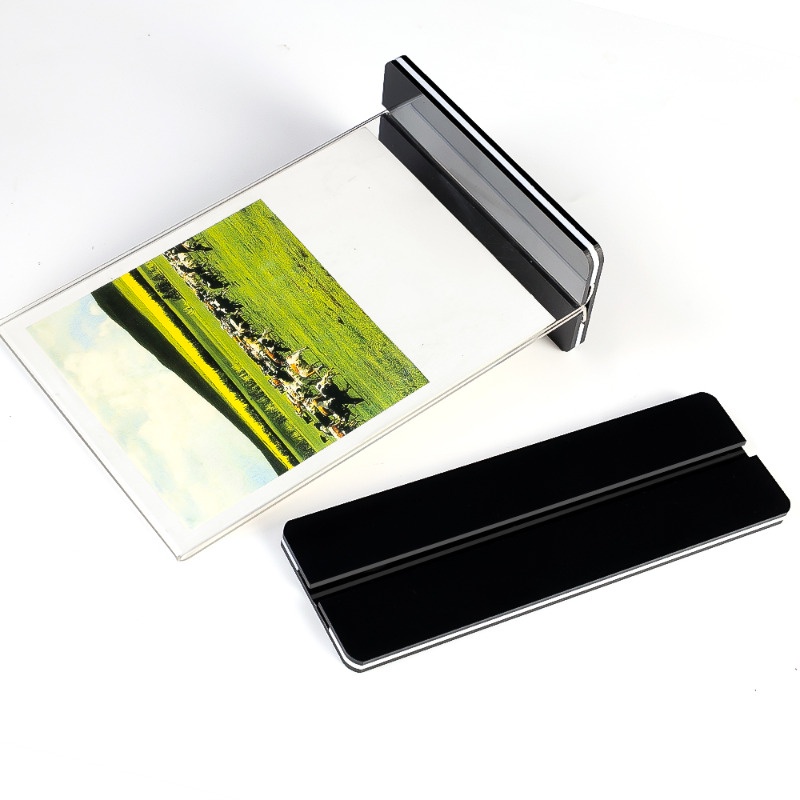 Multipurpose Product Price Display Clip/ A4/A5/A6 Acrylic Pull-Out Card ...
