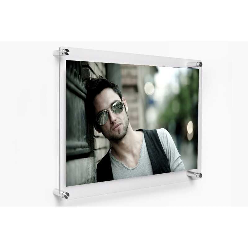 Plastic Acrylic Picture Photo Sheet Plexiglass Poster Display Frame ...