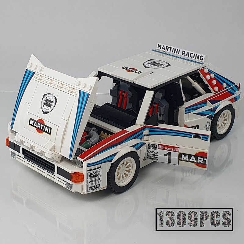 2023 Bagong Champion Delta Integrale Rallye Racing Car Driver Model ...