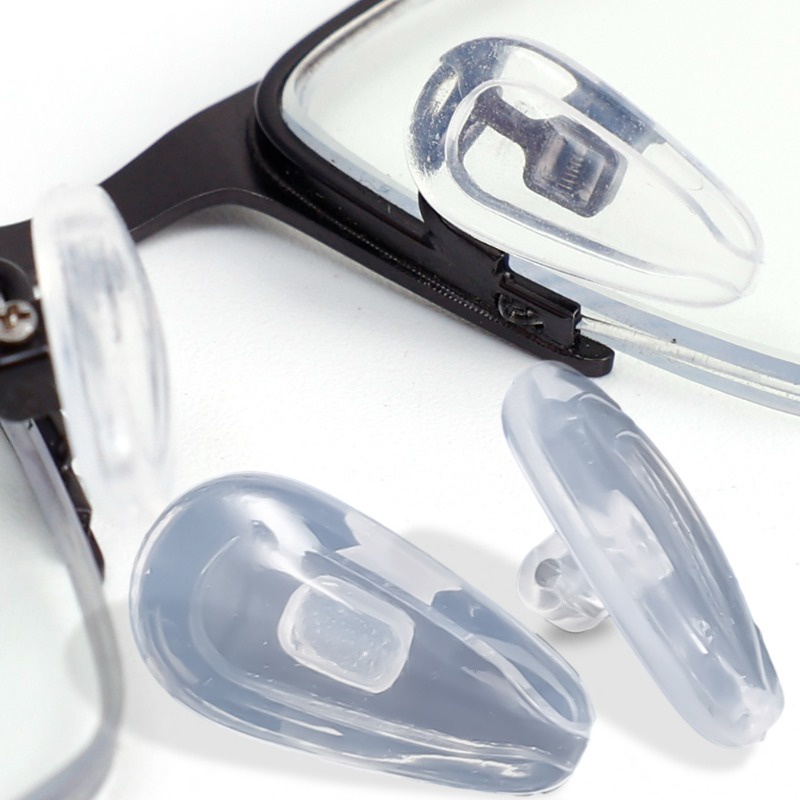 Minimalist Style Trendy Screw-In Anti-Slip Glasses Nose Pads ...