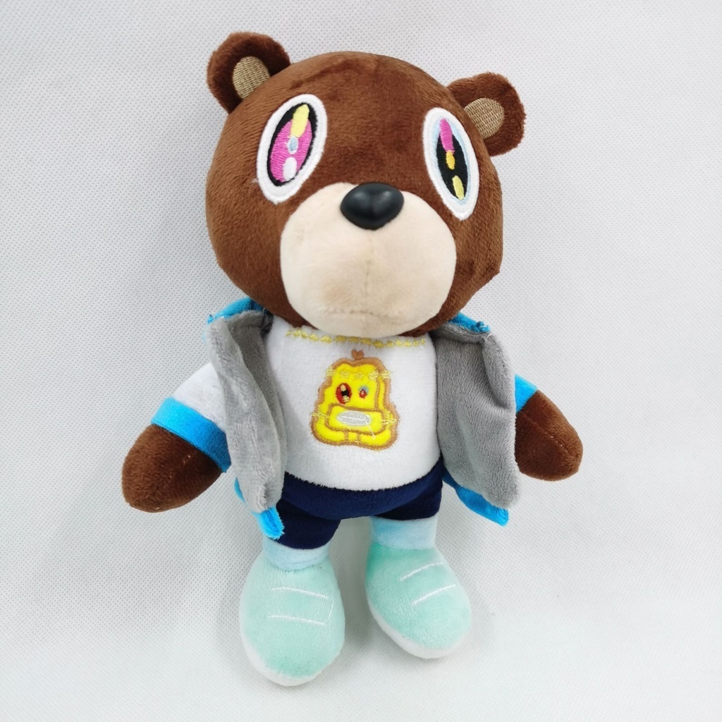 Kanye teddy bear Plush,I wonder Kanye bear Dolls & Stuffed Toys ...