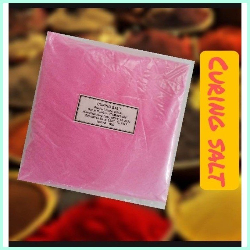 4K Curing salt/ CURE MIX Pink salt/ Prague powder 1kg FOR MEAT ...