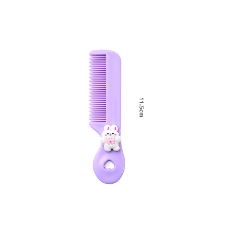 Cute Children Mini Comb Cartoon Portable Hair Comb Little Girl Girls ...