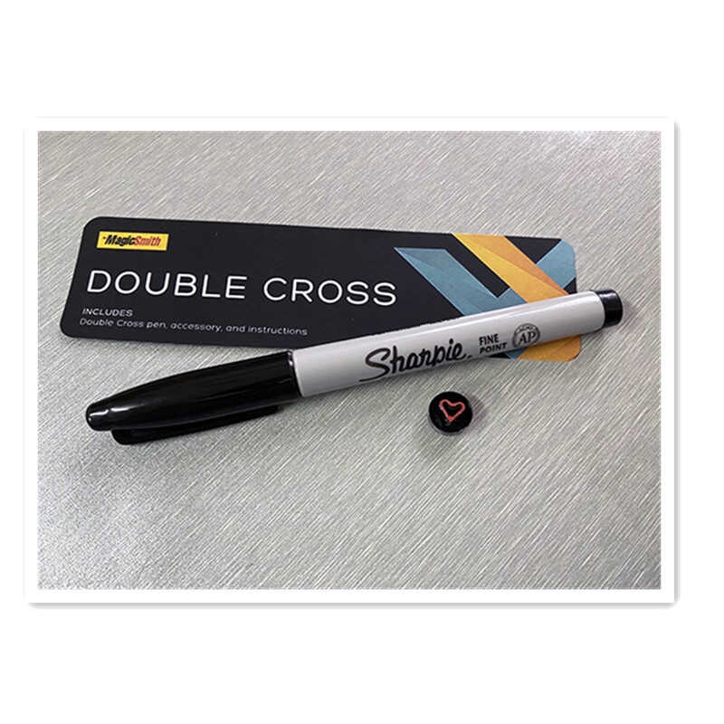 Double Cross ni Mark Southworth (1 X Stamper + 1 Heart Stamper) Magic ...