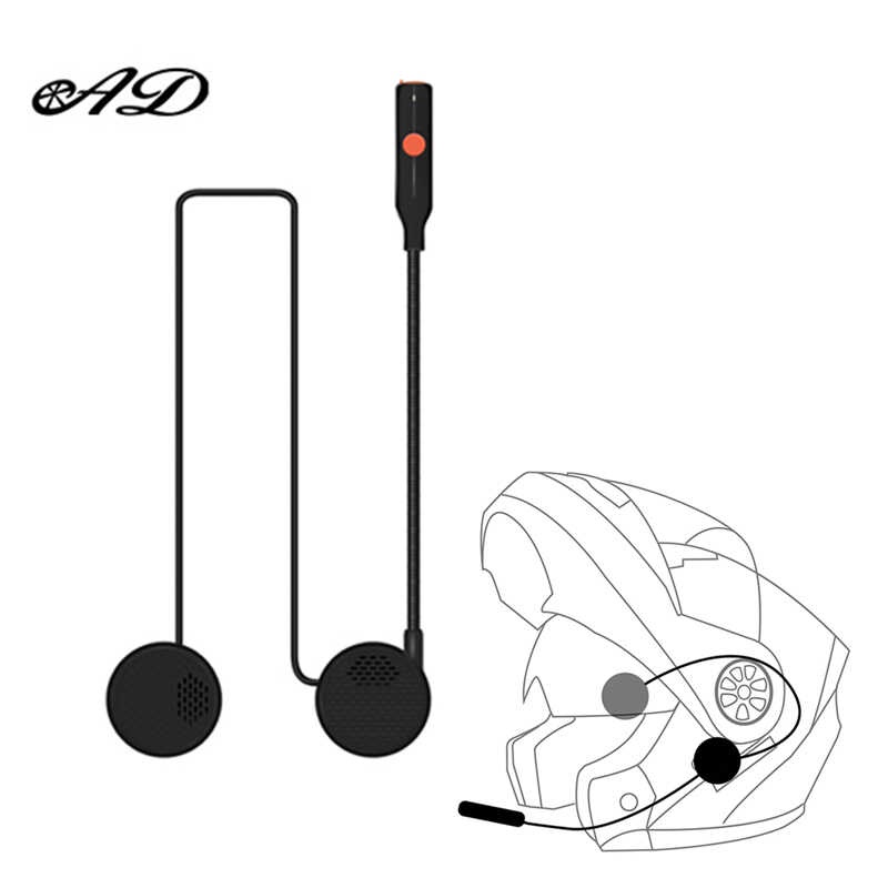 AD Motorcycle Accessories Helmet Bluetooth 5.0 Intercom Intercom ...