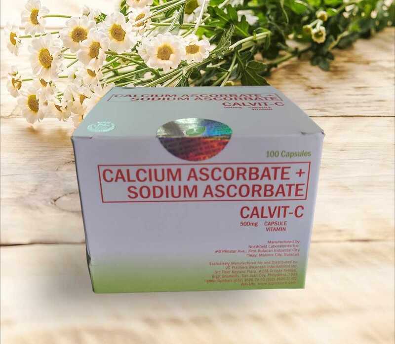 CalVit C Vitamin C 500mg (100 capsules) | Shopee Philippines