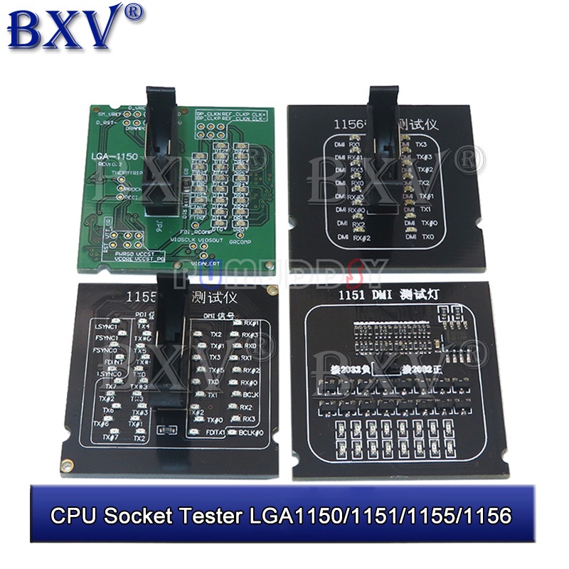 LGA1150 1151 1155 1156 CPU Socket Tester Dummy Load Fake Load With LED ...