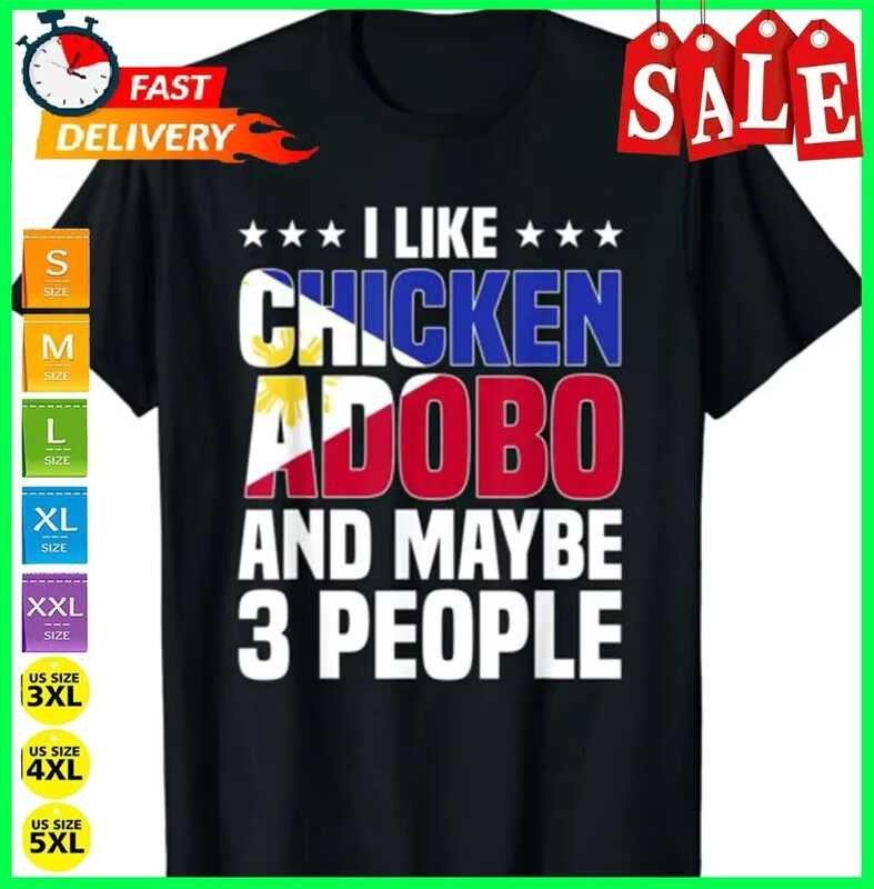 NEW Adobo Filipino Pinoy Chicken Pork Cuisine Philippine Flag Gift T ...