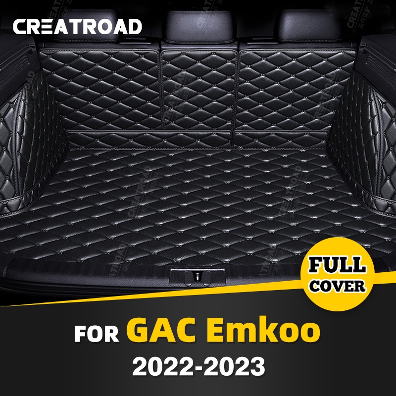 Auto Full Coverage Trunk Mat For GAC Trumpchi EMKOO 2022 2023 Car Boot ...