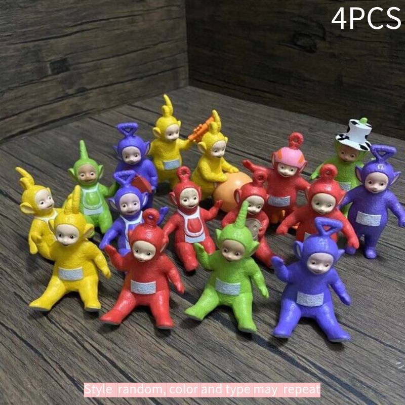 Children's Pvc Cute Figure Toy Gift Teletubbies Phone 5-9cm/1.96-3.54in ...