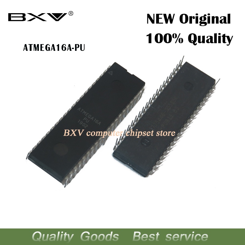 1PCS ATMEGA16A-PU DIP40 DIP ATMEGA16A DIP ATMEGA16 16A-PU DIP-40 new and original ic | Shopee ...