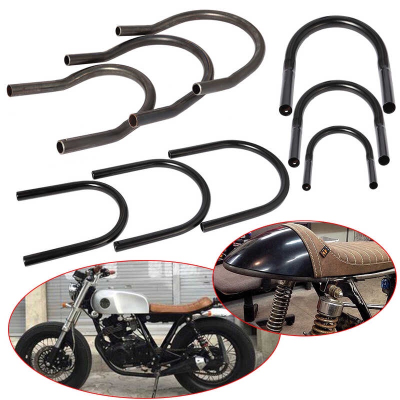 Upswept Motorcycle Flat Tracker End Rear Seat Loop Cafe Racer Modified ...