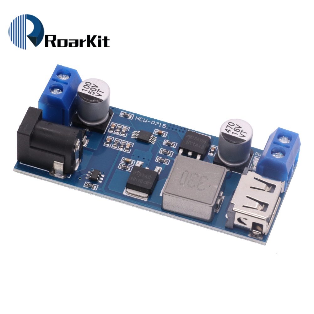 Replace LM2596S DC-DC 24V/12V To 5V 5A Step Down Power Supply Buck Converter Adjustable USB Step ...