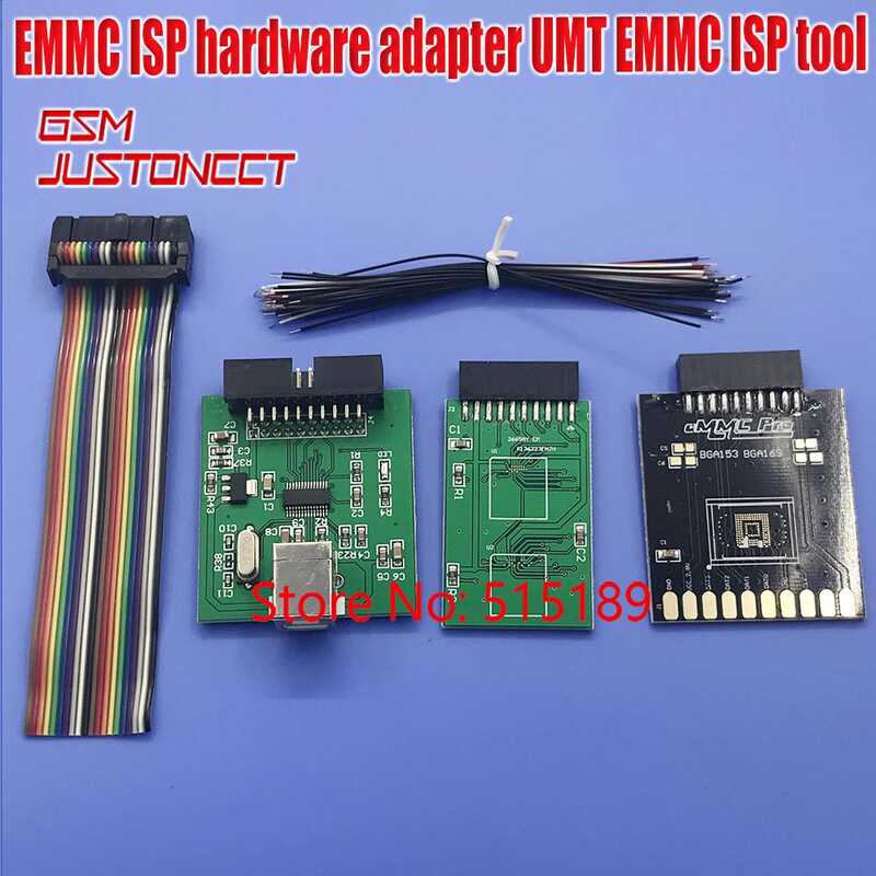 Adapter ng EMMC ISP hardware UMT EMMC ISP tool adapter para sa GSM ...