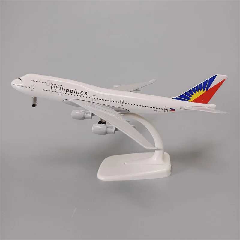 20cm Alloy Metal PHILIPPINES Airlines Boeing 747 B747 Airways Diecast ...