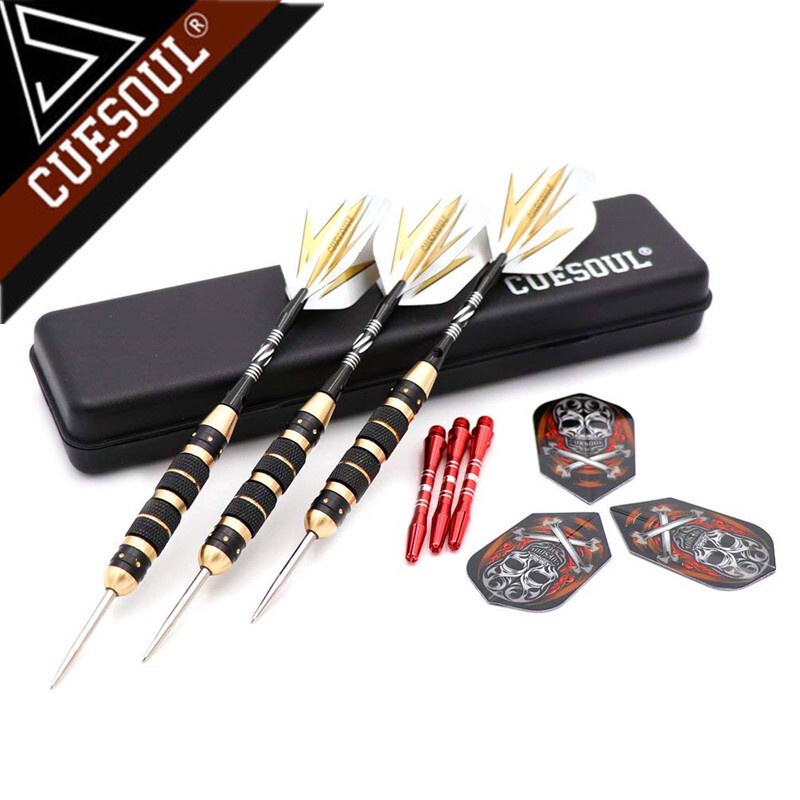 CUESOUL 25g 155mm Professional Steel Tip Darts Pin With Brass Barrel ...